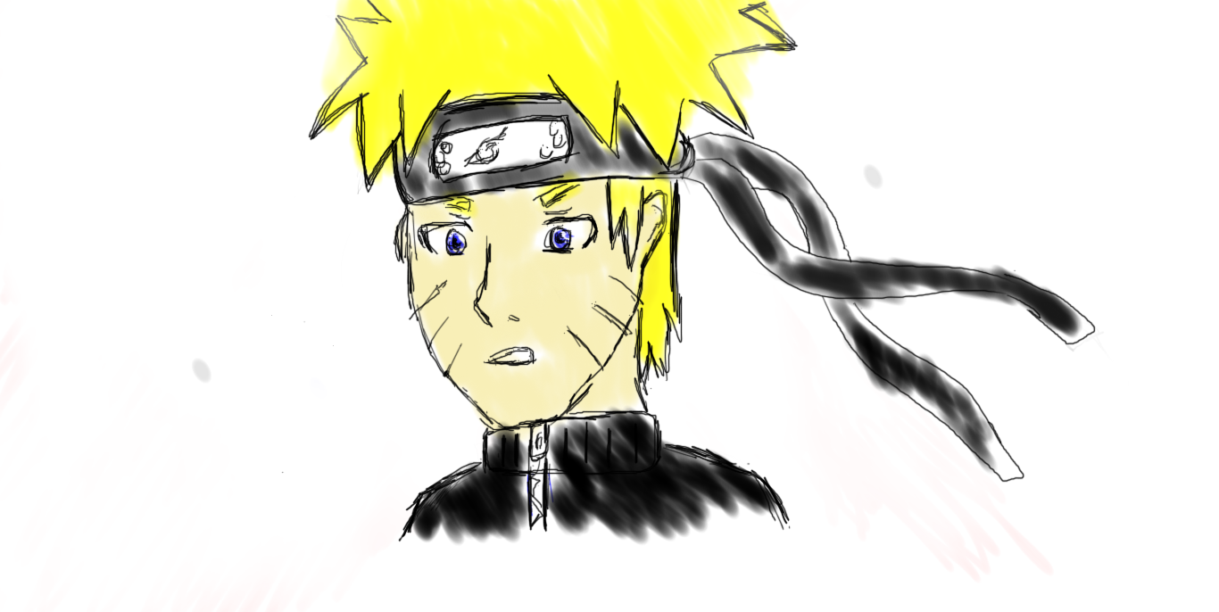 naruto digital drawing by dragzata on DeviantArt
