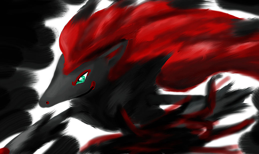 Zoroark by UtaJ on DeviantArt