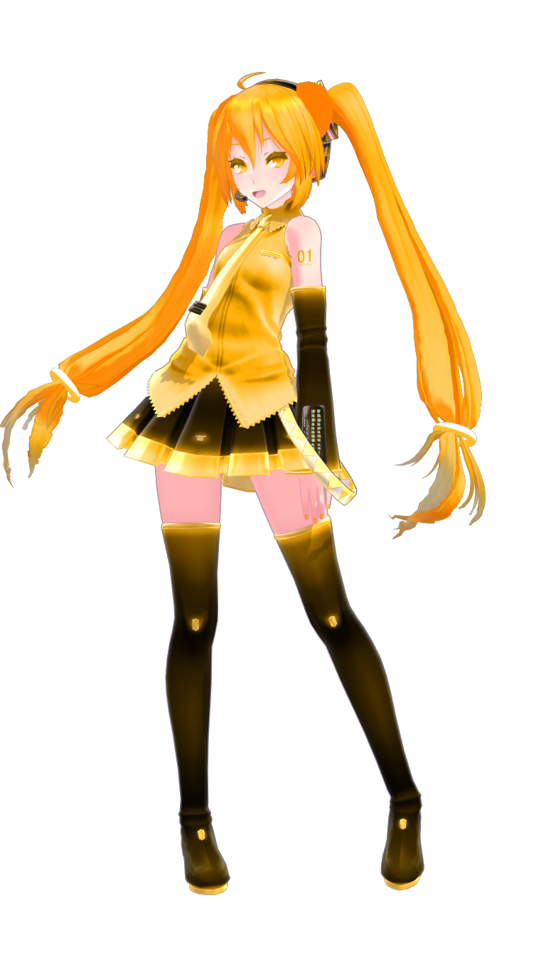 [MMD model DL!]TDA Orange Miku by paprika1423 on DeviantArt