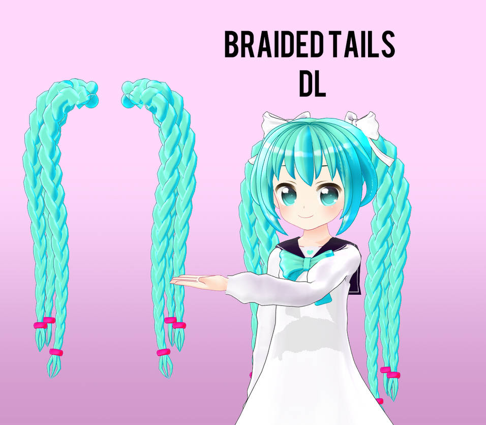 [MMD Part Dl!] Braided Tails by paprika1423 on DeviantArt