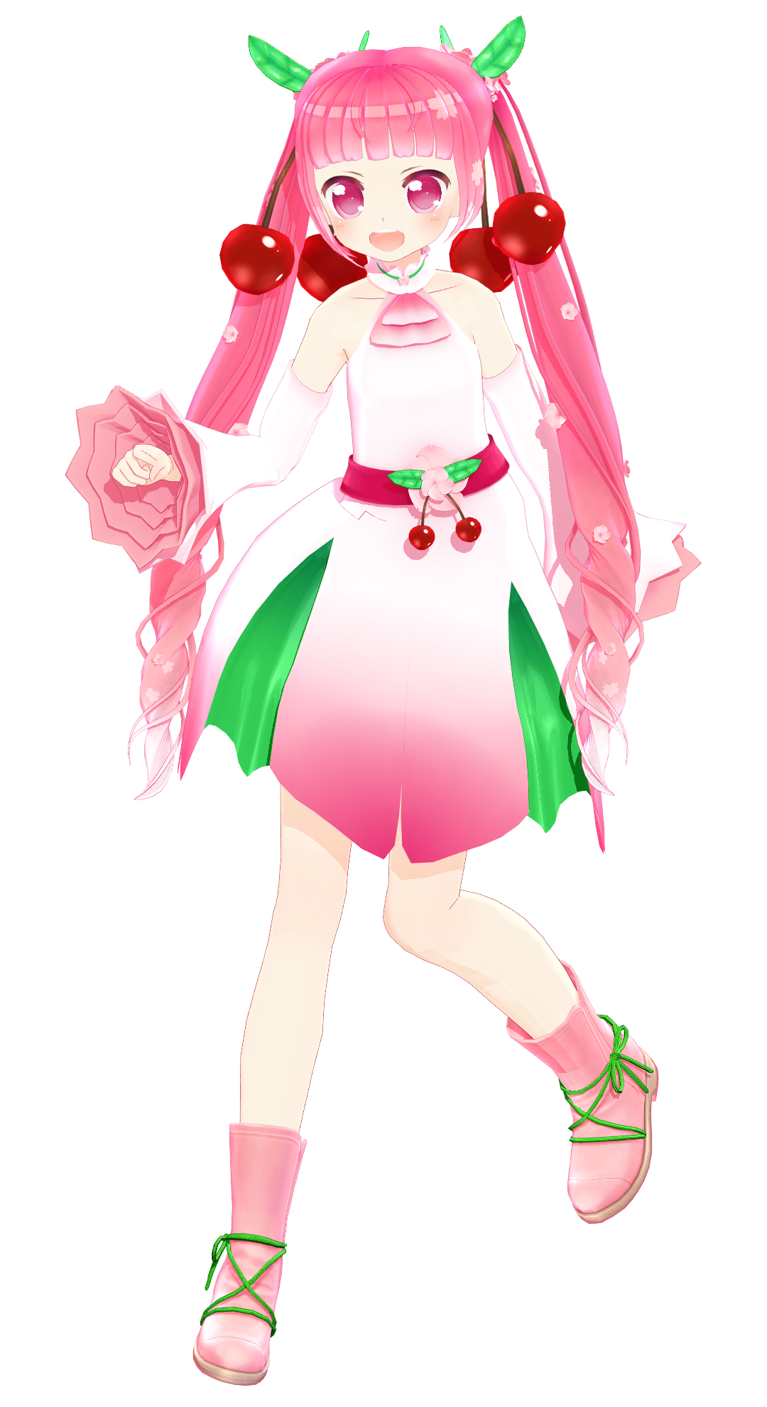 [MMD Model Dl!] Sakura Miku by paprika1423 on DeviantArt