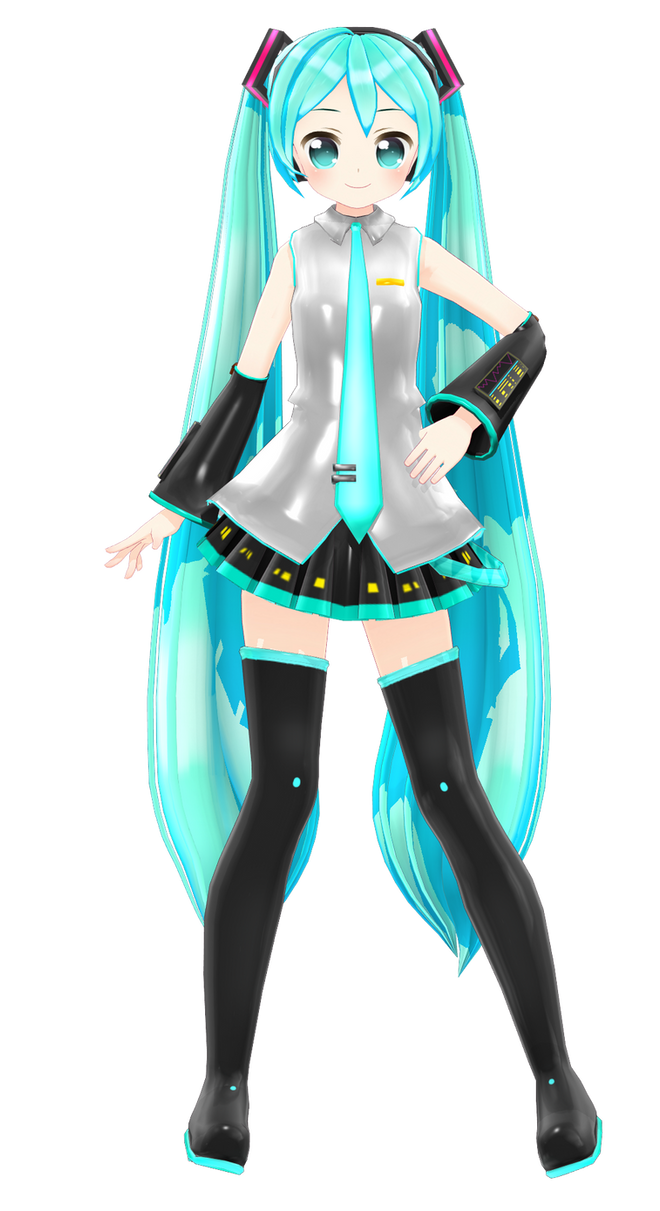 [MMD Model Dl!] V2 Miku Paprika1423 ver by paprika1423 on DeviantArt