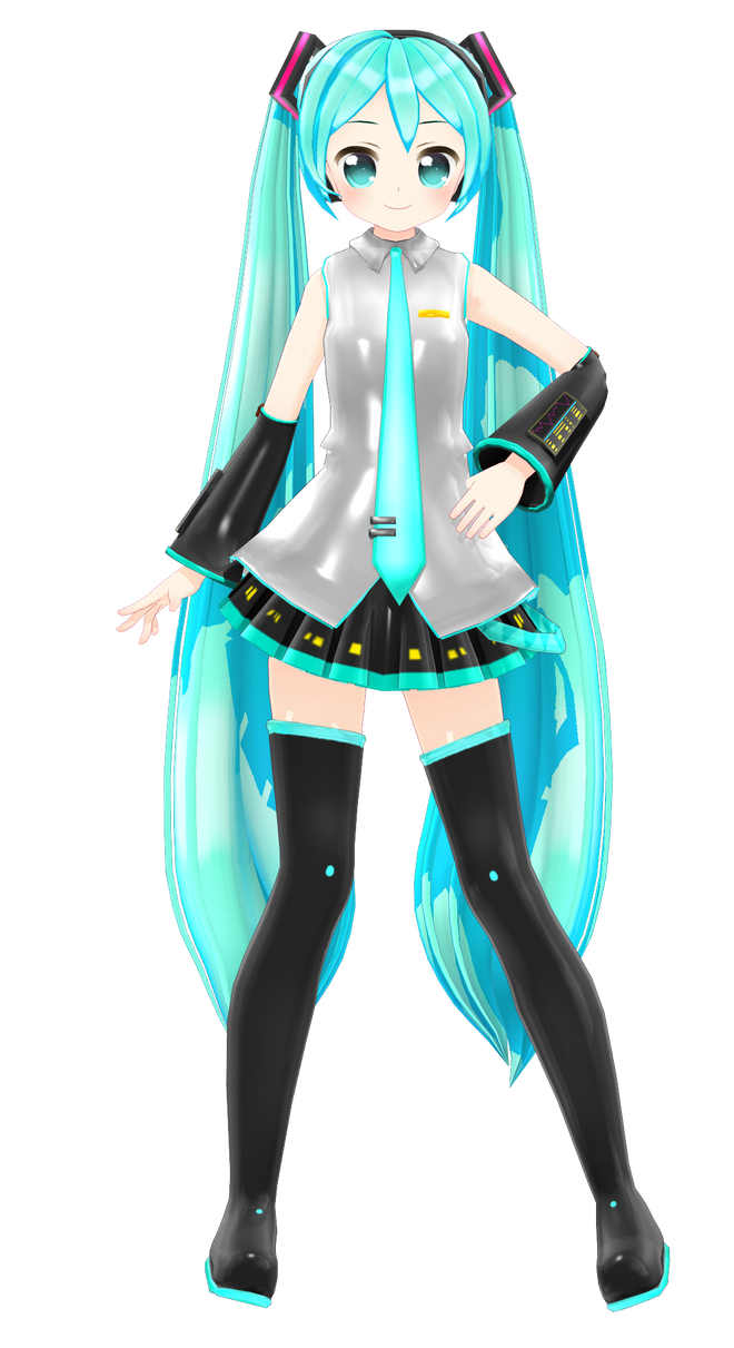 [MMD Model Dl!] V2 Miku Paprika1423 ver by paprika1423 on DeviantArt