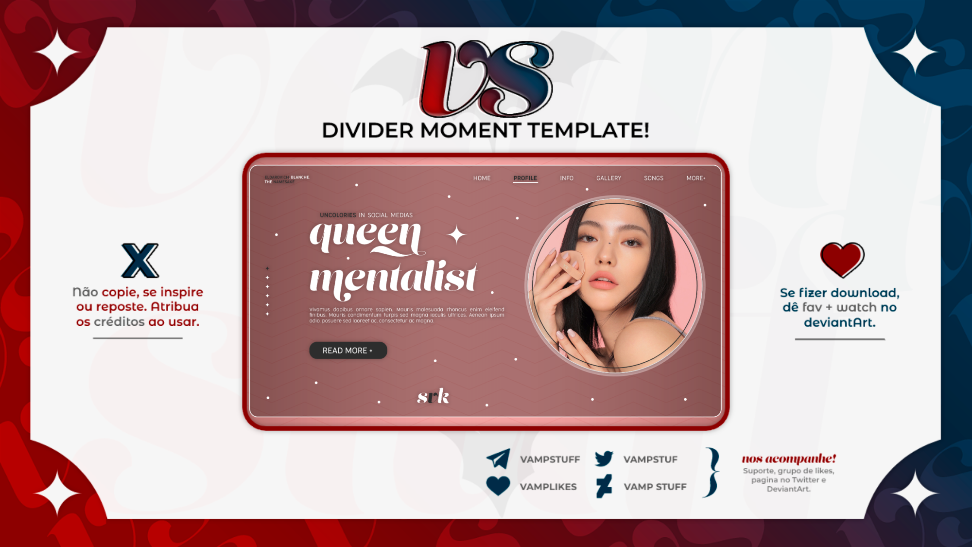 Moment Template #57 VAMP STUFF by OBSCESIN. by vampstuff on DeviantArt