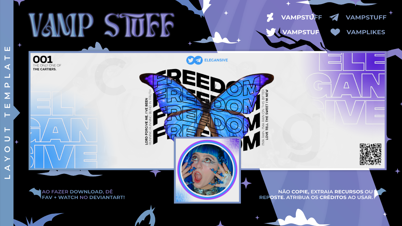 Pack template #103 VAMP STUFF by ELEGANSIVE. by vampstuff on DeviantArt