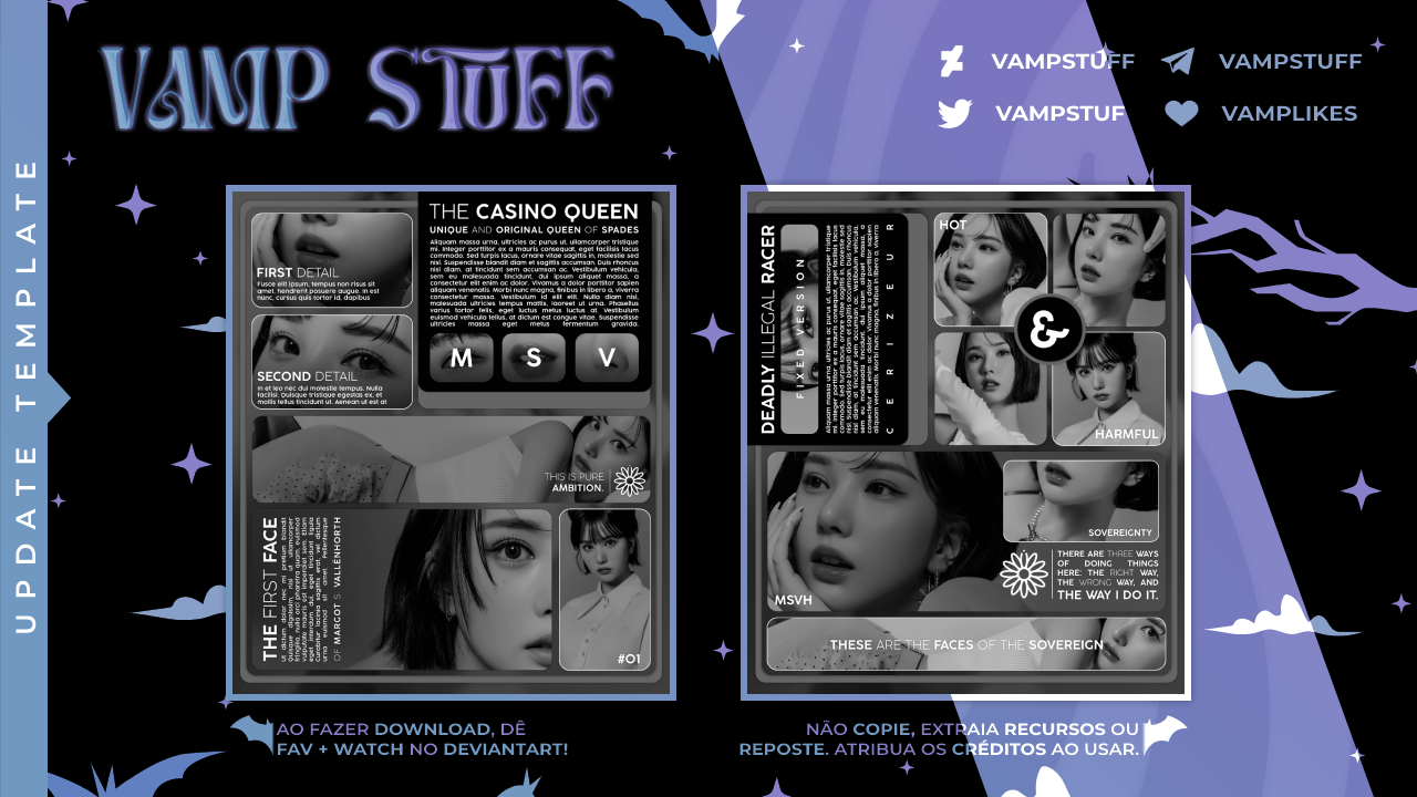 Update template #109 VAMP STUFF by CERIZEUR. by vampstuff on DeviantArt