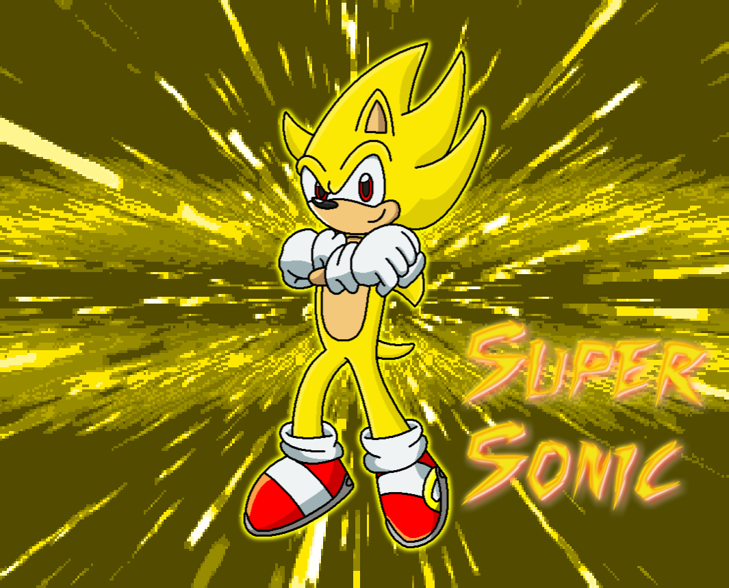 Super Sonic Floating animation by HyperShadic01 on DeviantArt