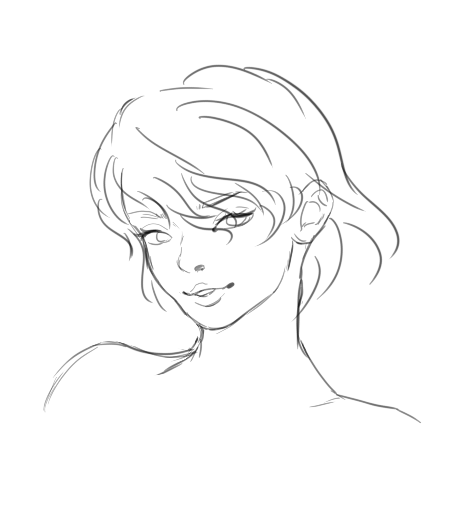 SKETSA UNTUK KEPERLUAN TUTORIAL by ameloyd on DeviantArt