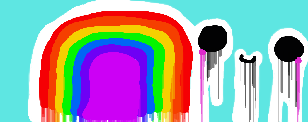 Drippy Rainbow by DestroyerOfCrayons on DeviantArt