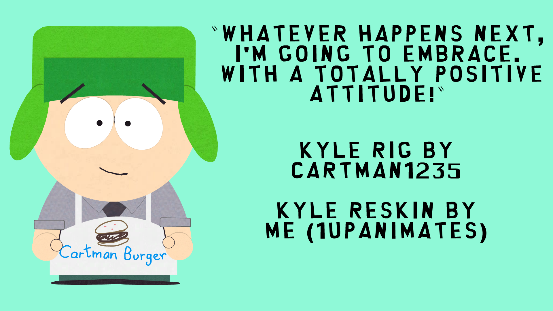Kyle Cartman Burger Rig! by 1upAnimator on DeviantArt