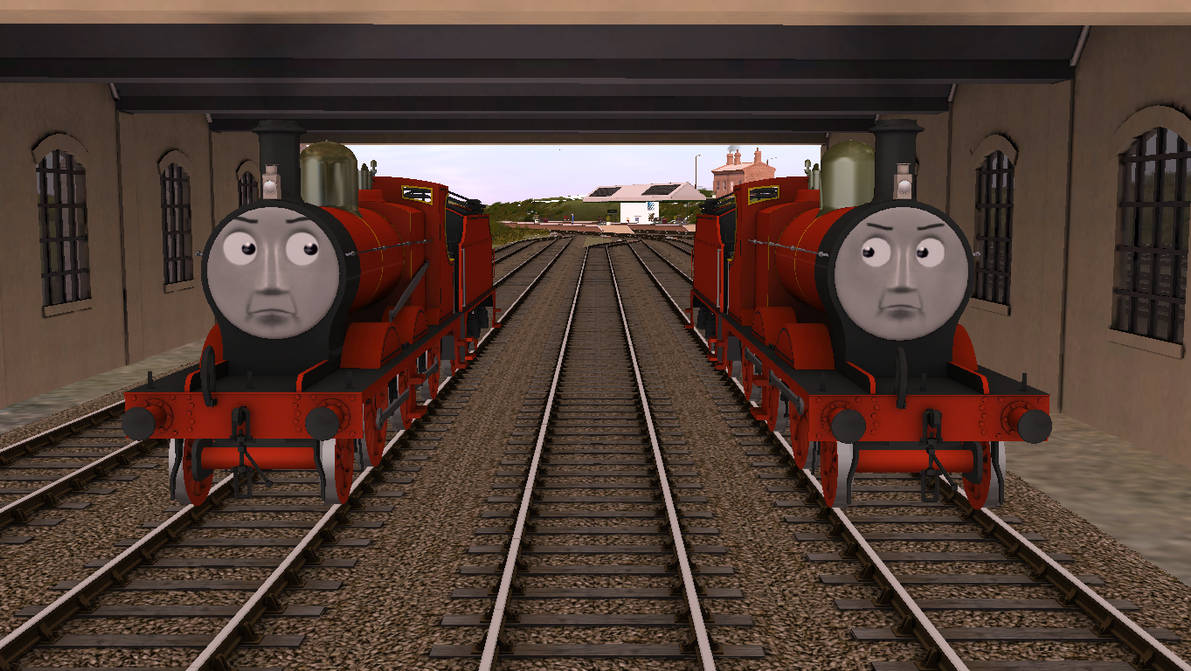 Winston vs Winston by trainzarcher123 on DeviantArt