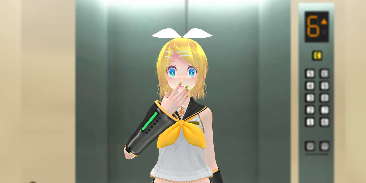 [MMD] When Len and Rin stay in the same elevator.. by SoraneMika on ...