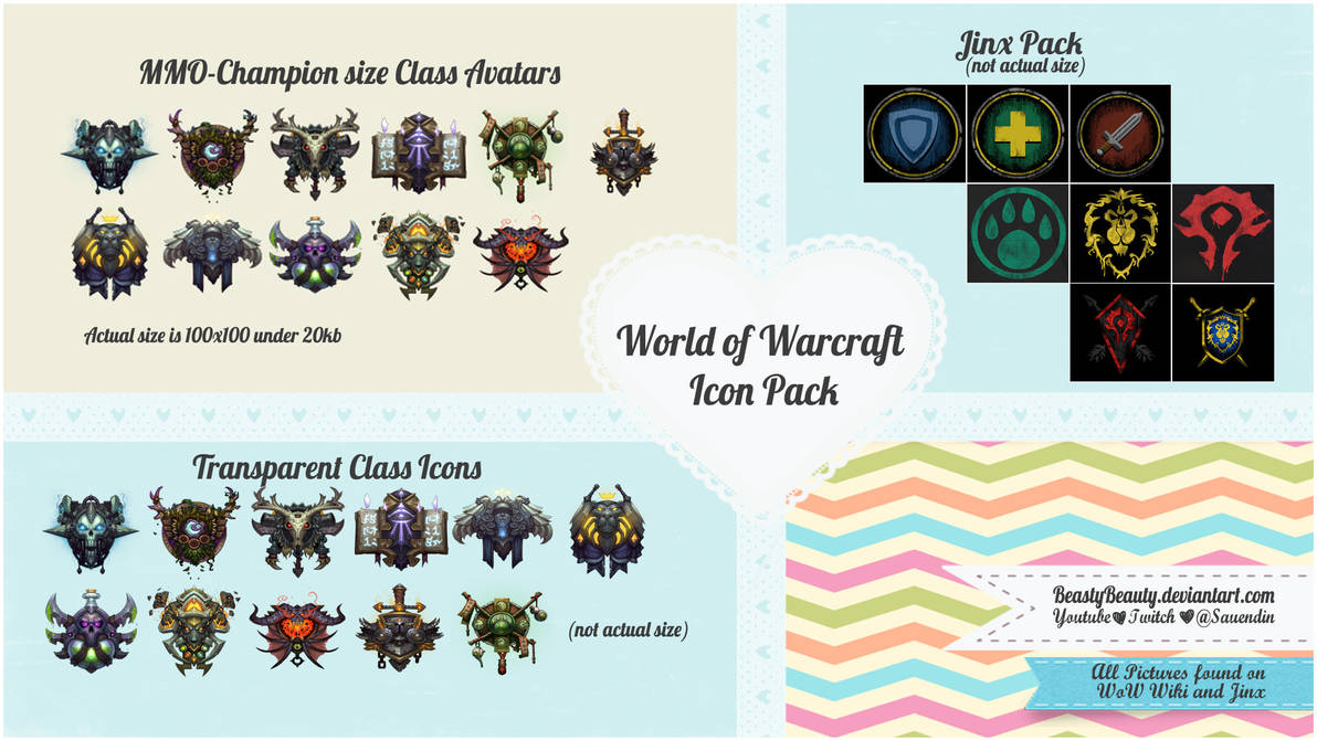 WoW Icon Pack byGamelol by Qtiebeautie on DeviantArt