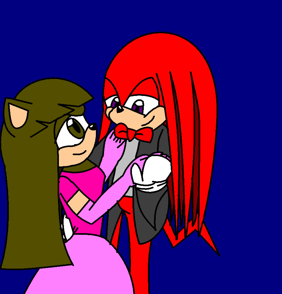 Knuckles And Hannah The Hedgehog Slow Dancing Wit by HannahBro14 on ...