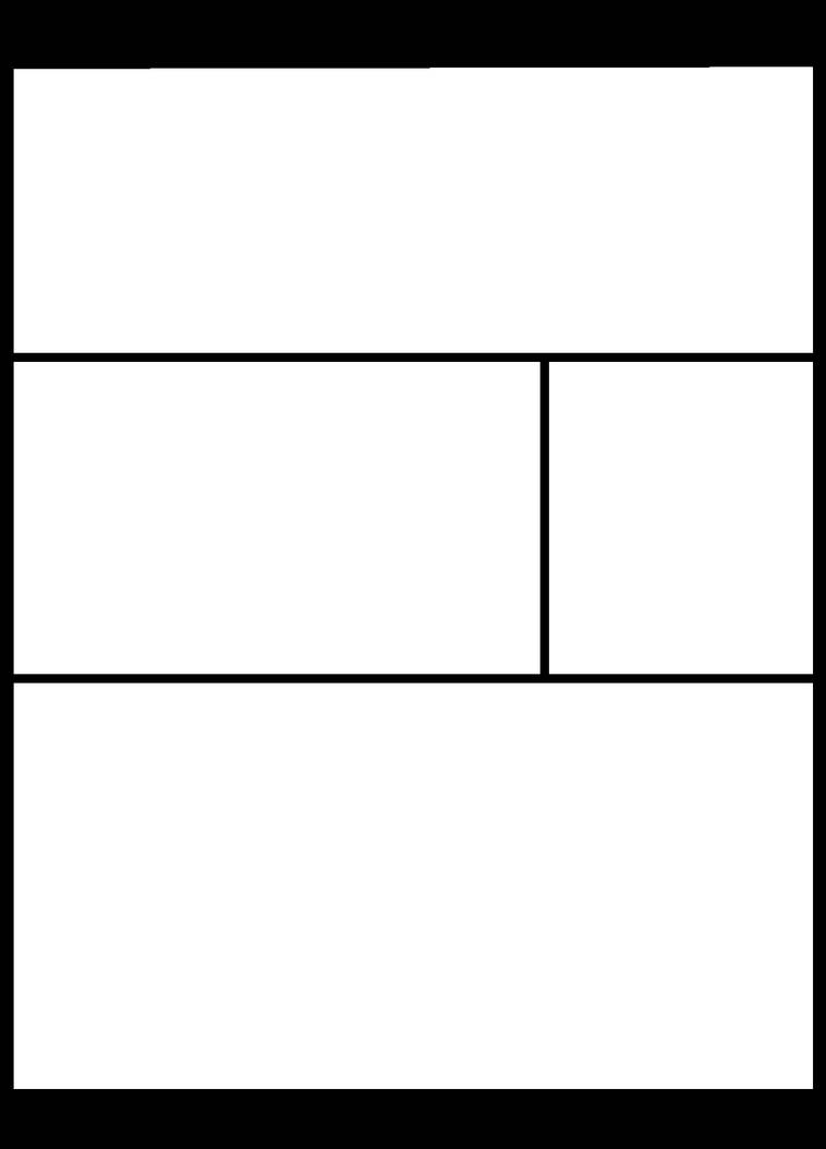 Photoshop/GIMP Comic Page Template by AshWolf-Forever on DeviantArt