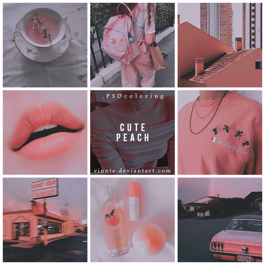#06 PSDC // Cute Peach [By Vinnte] by Vinnte on DeviantArt
