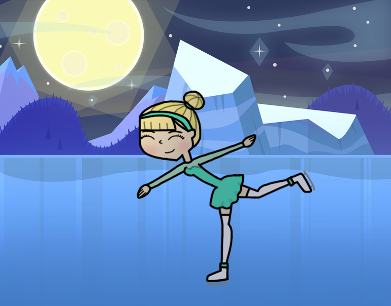 .:Iceskating:. by HugeTotalDramaFan on DeviantArt