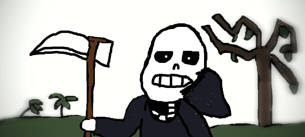 Reaper Sans by Aeowyyn on DeviantArt