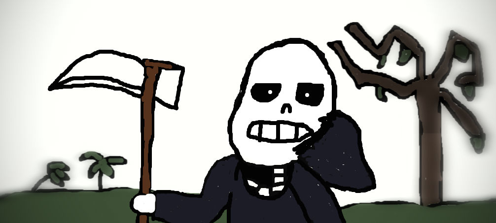 Reaper Sans by Aeowyyn on DeviantArt