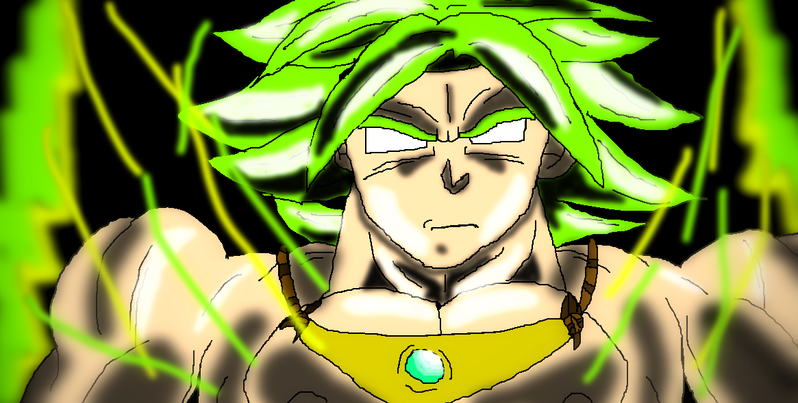 Broly The Legendary Super Saiyan by Aeowyyn on DeviantArt