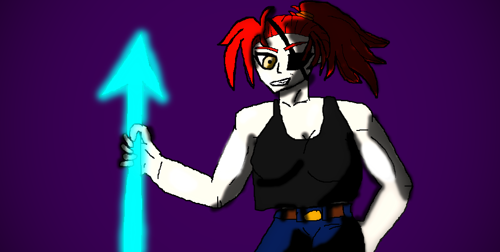 Undyne(Human) by Aeowyyn on DeviantArt
