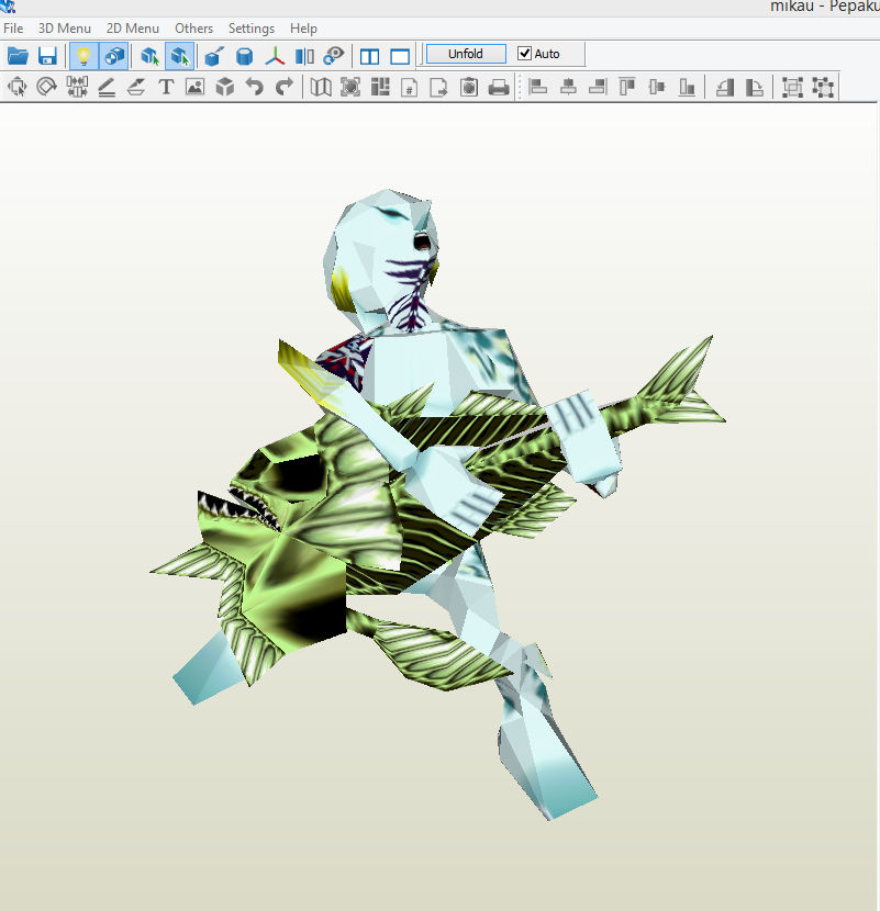 Mikau Papercraft Template by Avallon1 on DeviantArt