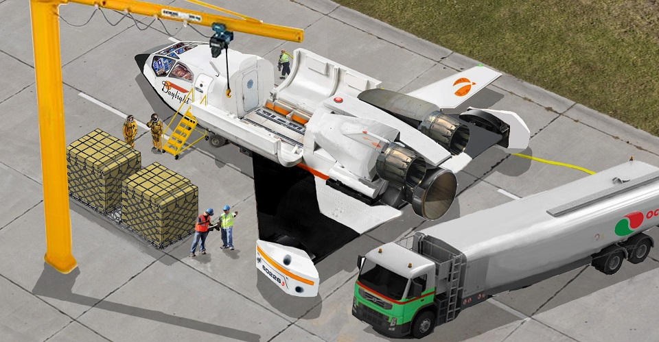 Shuttle 60226 Preps For Launch by Zalophus98 on DeviantArt