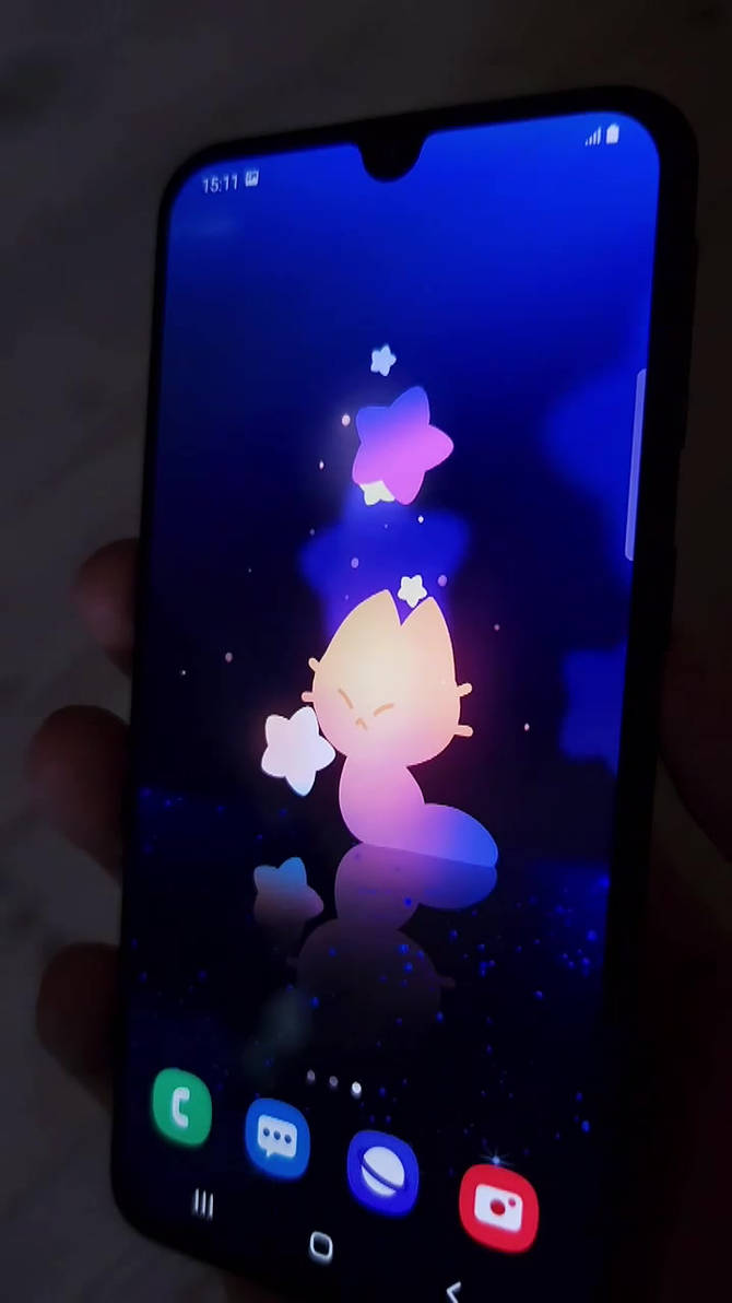 star kitten live wallpaper by Apofiss on DeviantArt