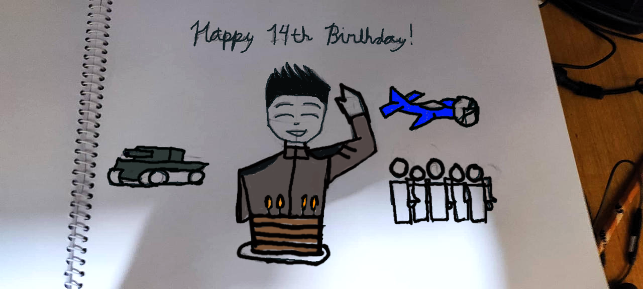 My 14TH Birthday by RAFSARTS on DeviantArt