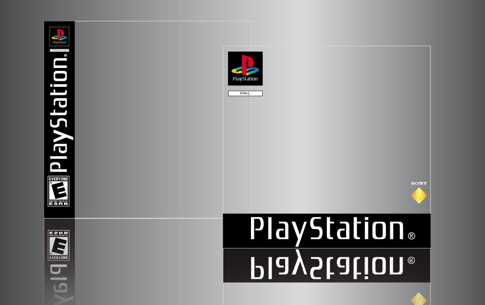 PS1 Game Cover Template By GinFreeks On DeviantArt