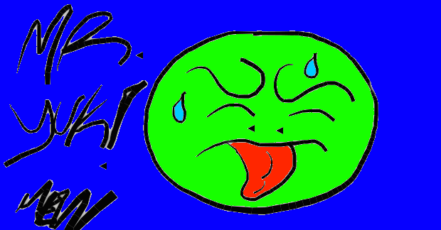 Mr. Yuk is mean! Mr. Yuk is green! by MarshmallowMew on DeviantArt