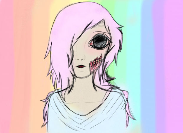 Pastel zombie by SkittlesRockDash on DeviantArt