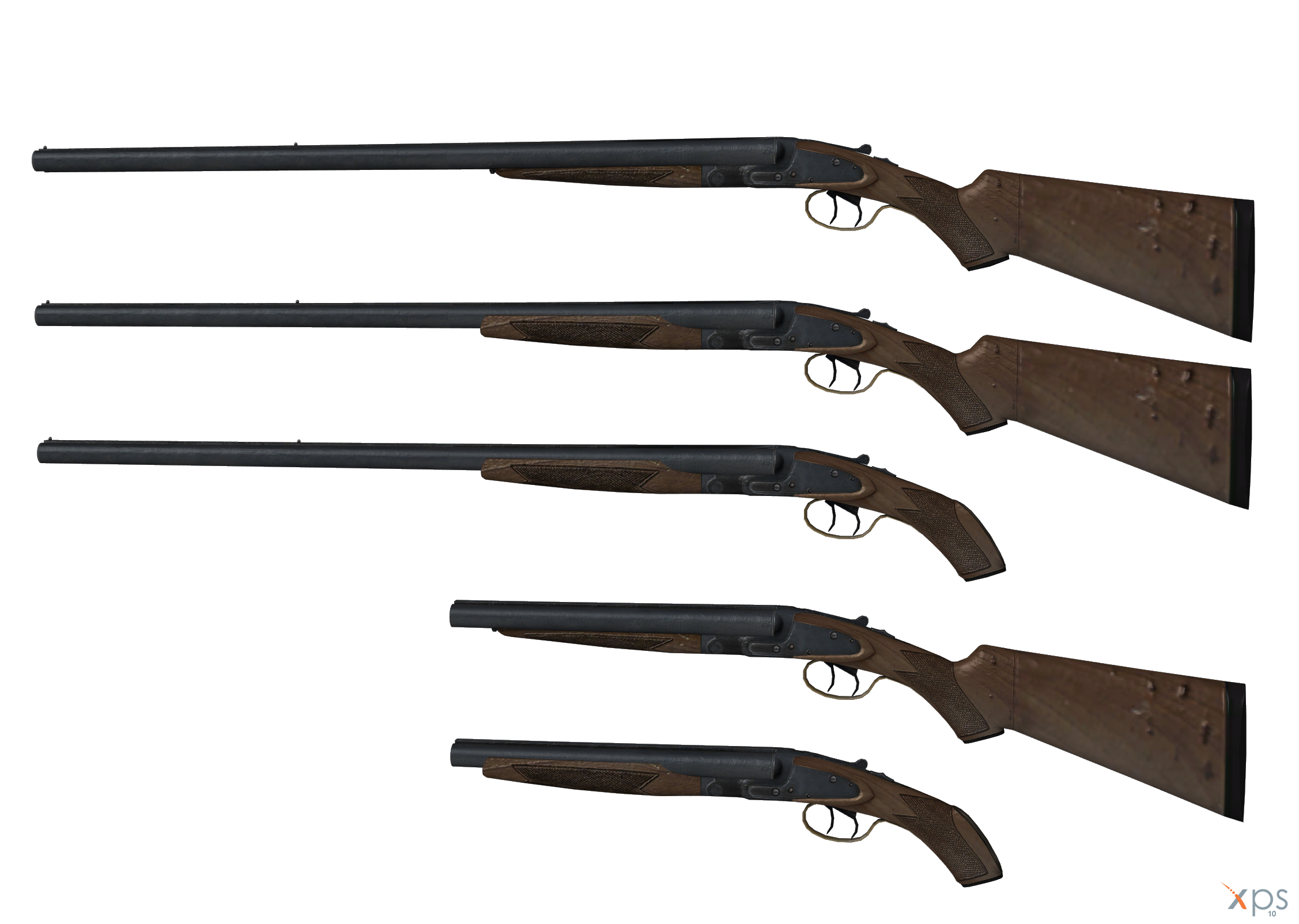 COD World at War - double-barreled shotgun by Bringess on DeviantArt