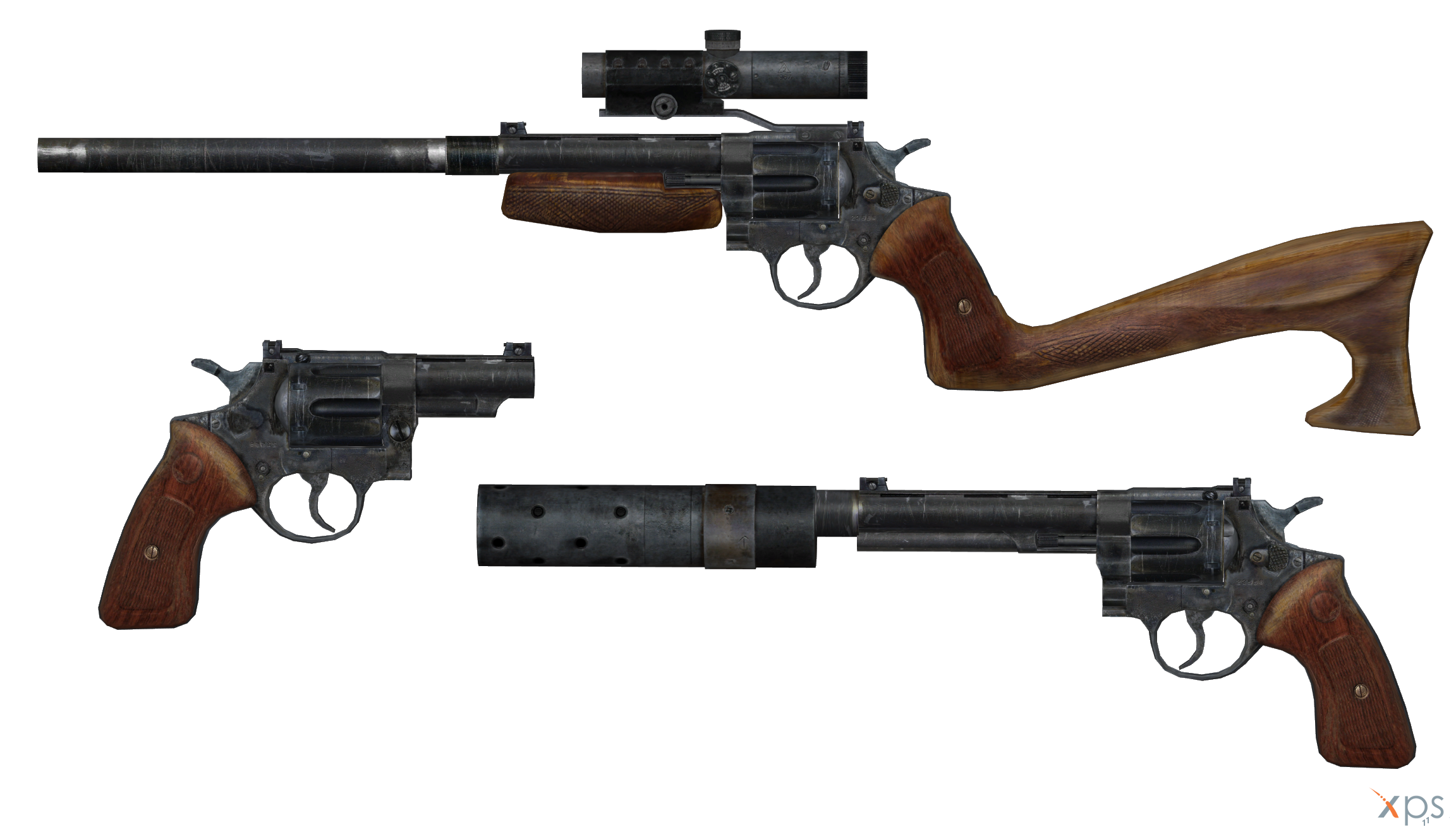 Metro 2033 - 44 Magnum revolver by Bringess on DeviantArt