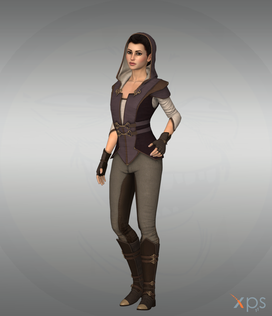 Dreamfall Chapters - Zoe (Marcuria hoodie up) by Bringess on DeviantArt