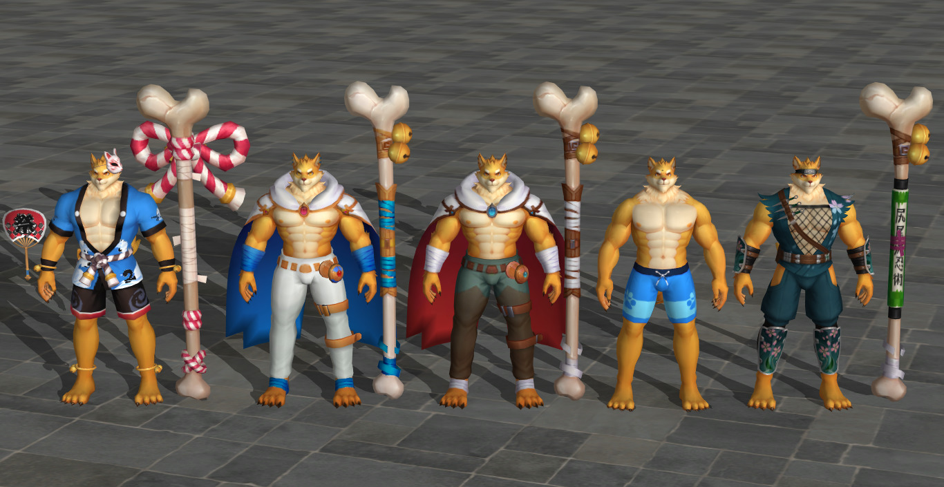 GYEE Chang pack for Xnalara by KairosApsu0Times on DeviantArt