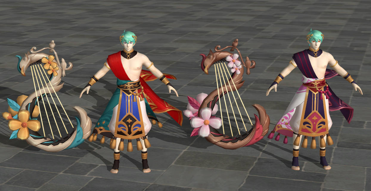GYEE Gany pack for Xnalara by KairosApsu0Times on DeviantArt