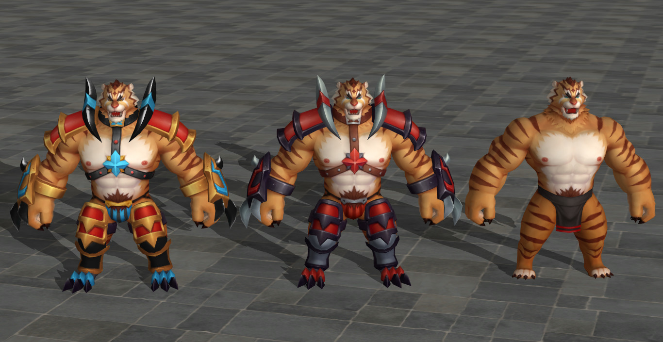 GYEE Hachi pack for Xnalara by KairosApsu0Times on DeviantArt