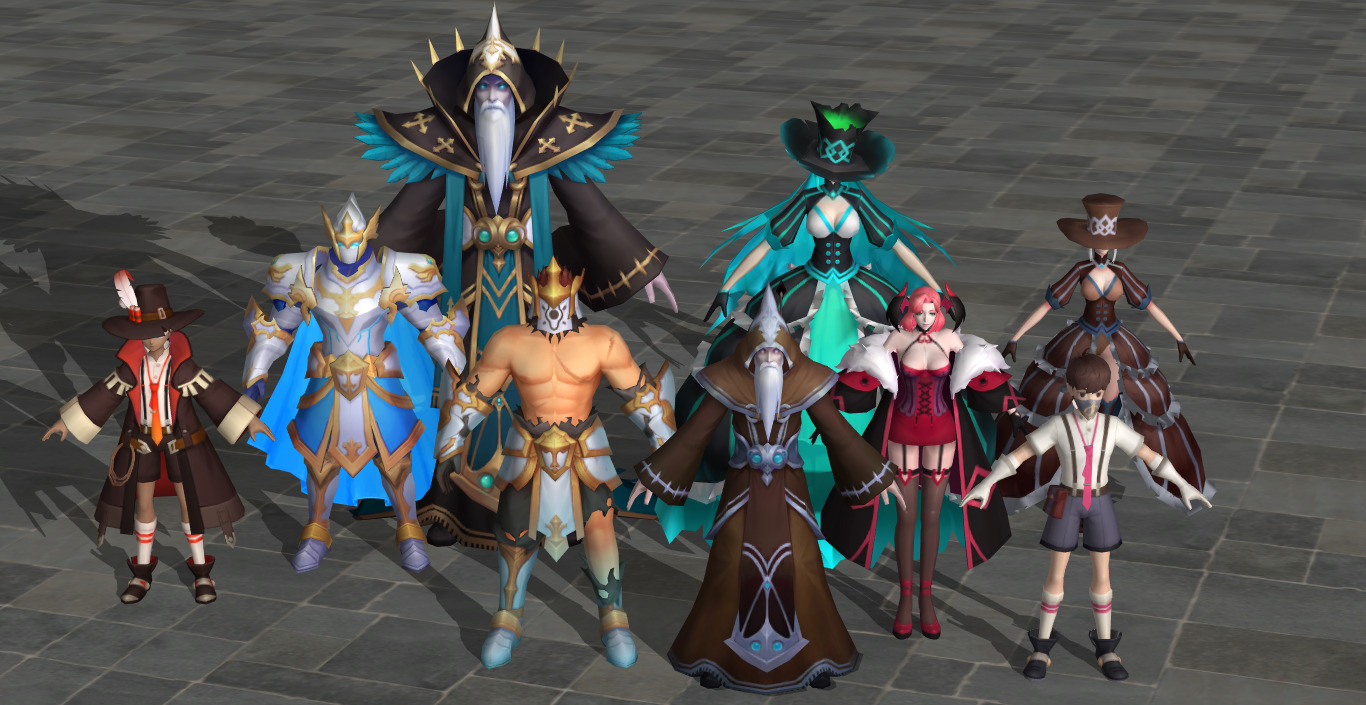 GYEE Monsters (Humans) pack by KairosApsu0Times on DeviantArt