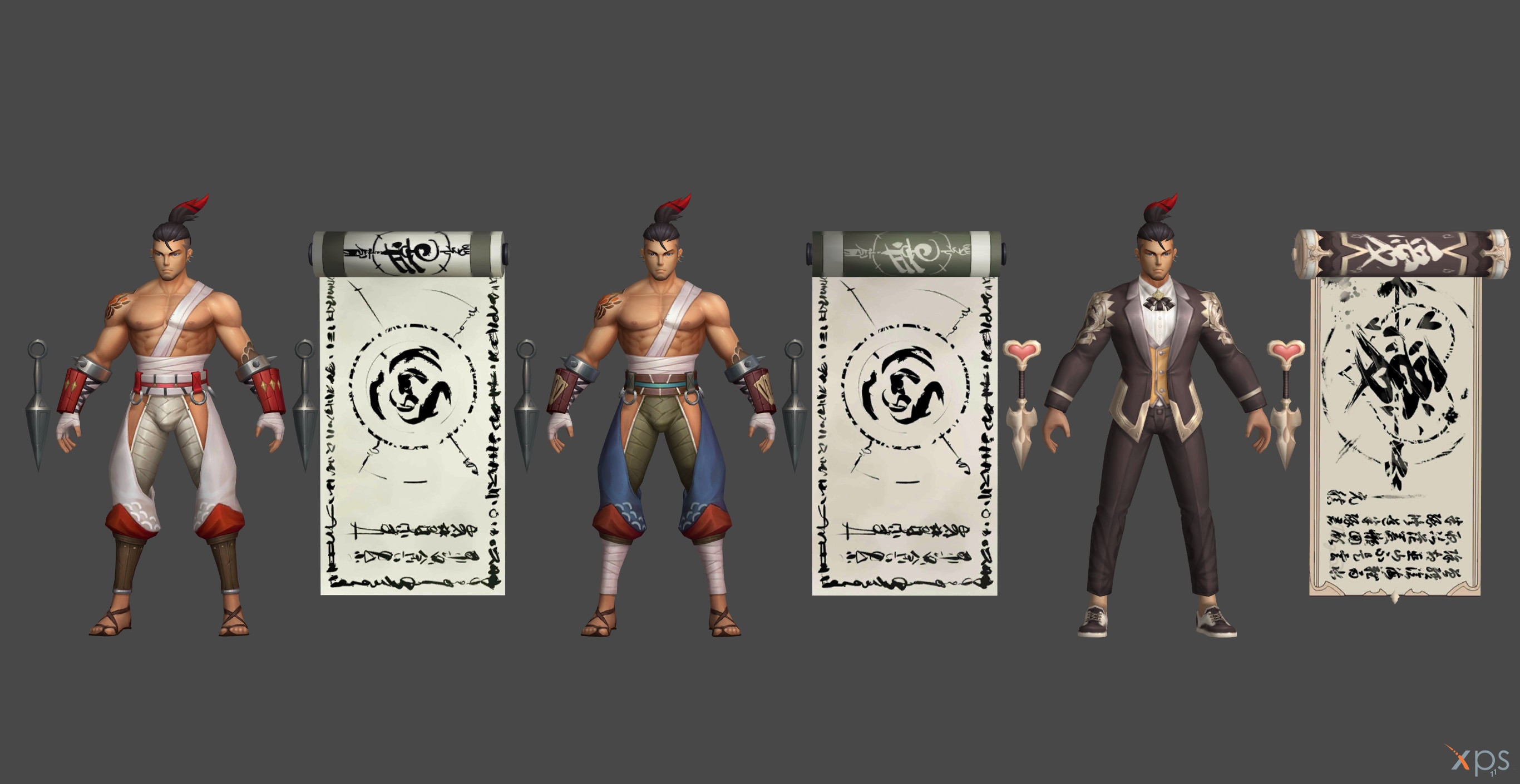 Gyee Avatar Mr Ranger (ShadowStalker) pack for Xna by KairosApsu0Times ...