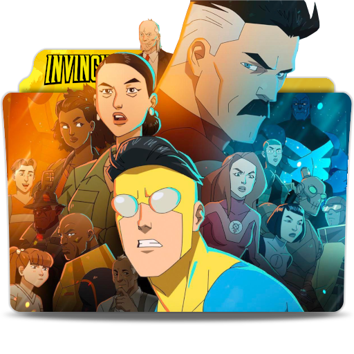 Invincible (2021) S1 Folder Icon by babak980 on DeviantArt