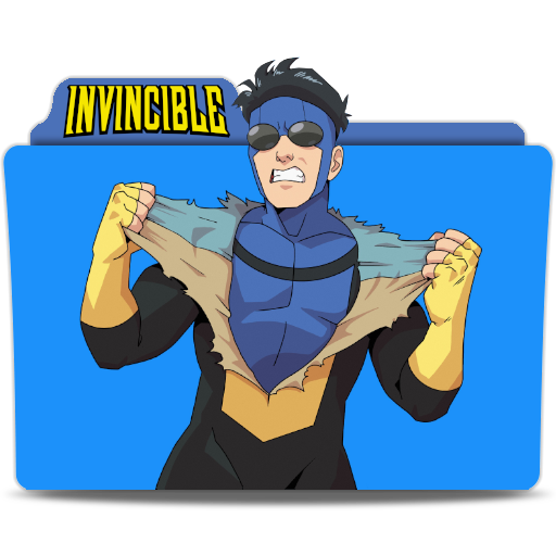 Invincible (2025) S3 V2 Folder Icon by babak980 on DeviantArt