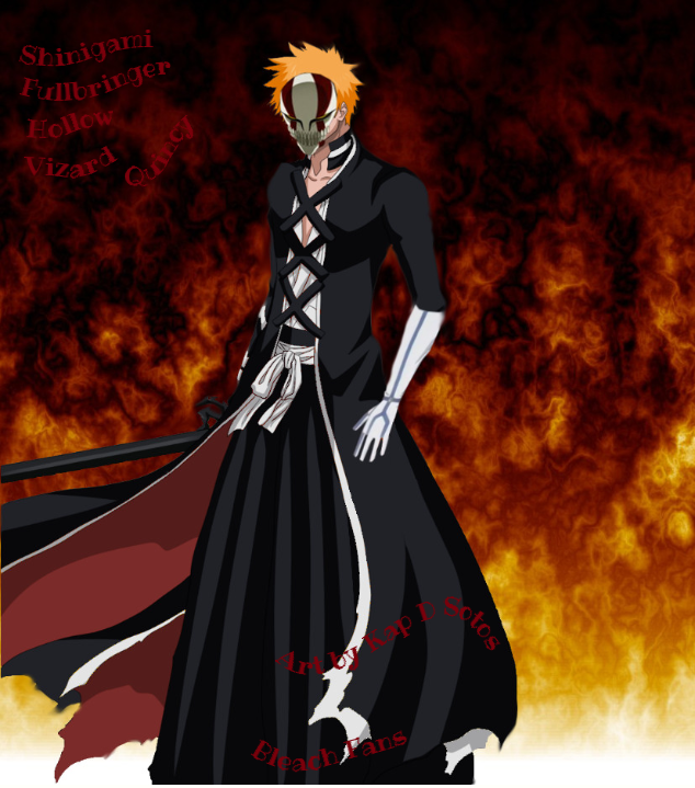 Full powered Ichigo by KapDSotos on DeviantArt