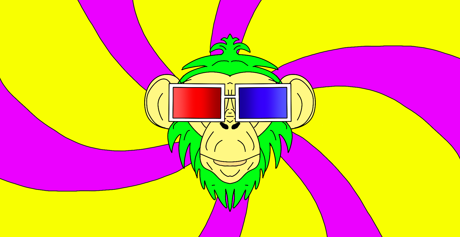 Trippy Monkey by SwiprDFoxx on DeviantArt
