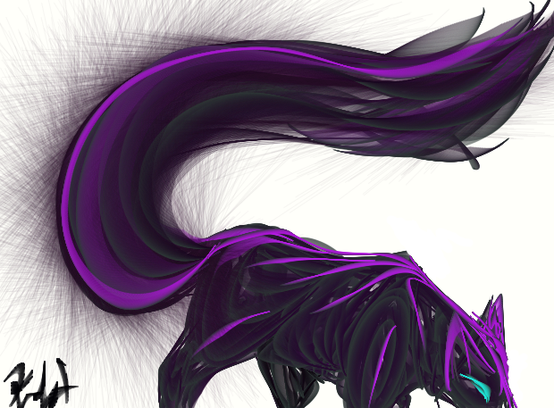Violet spectral by AussieDragoness on DeviantArt