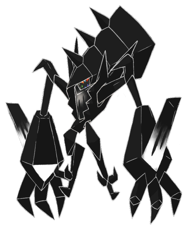 Necrozma anime artwork (refurbished) by AuraShaman on DeviantArt