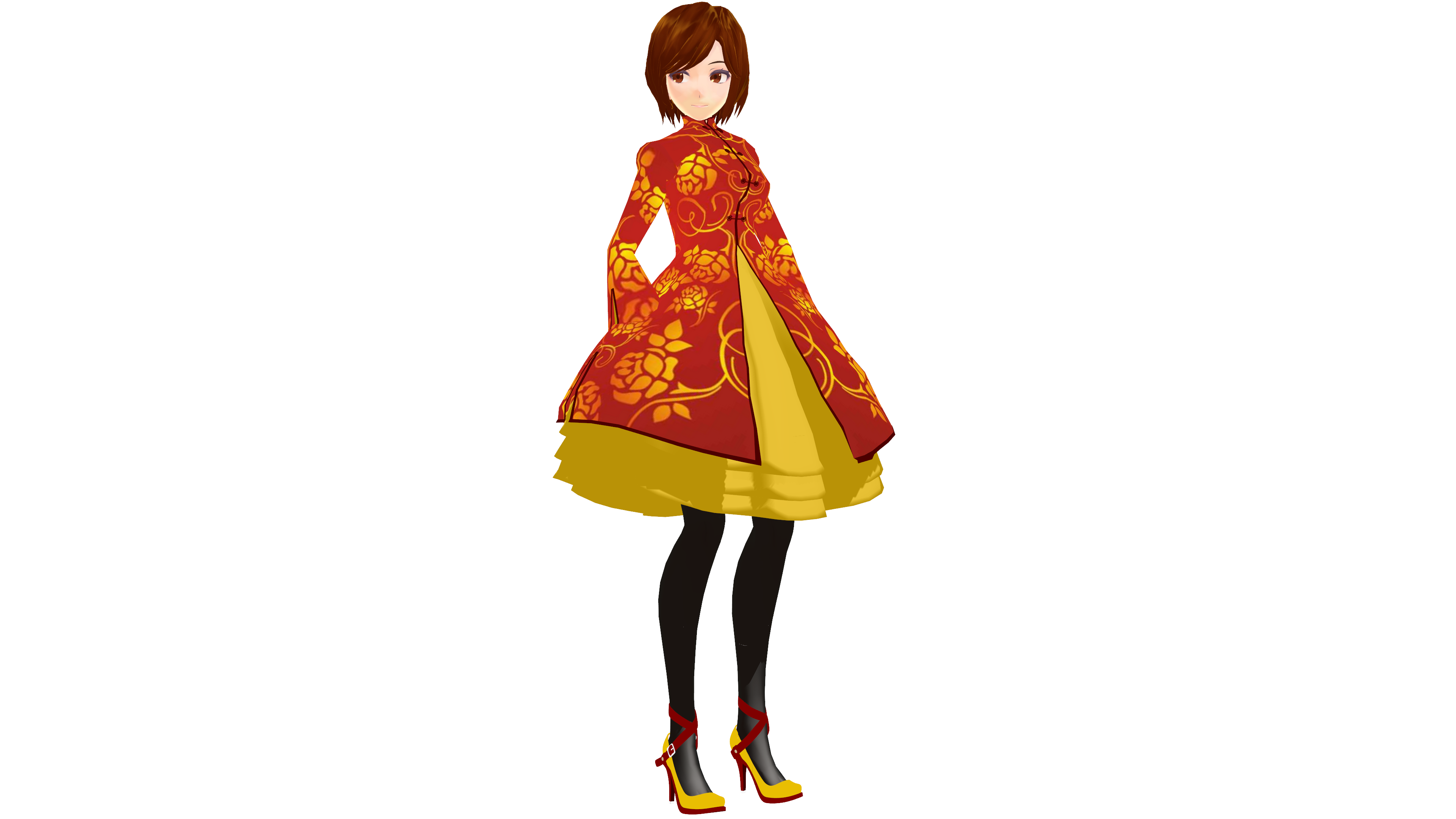 MMD Model Download: TDA China Lolita Meiko by K-Manoc1 on DeviantArt