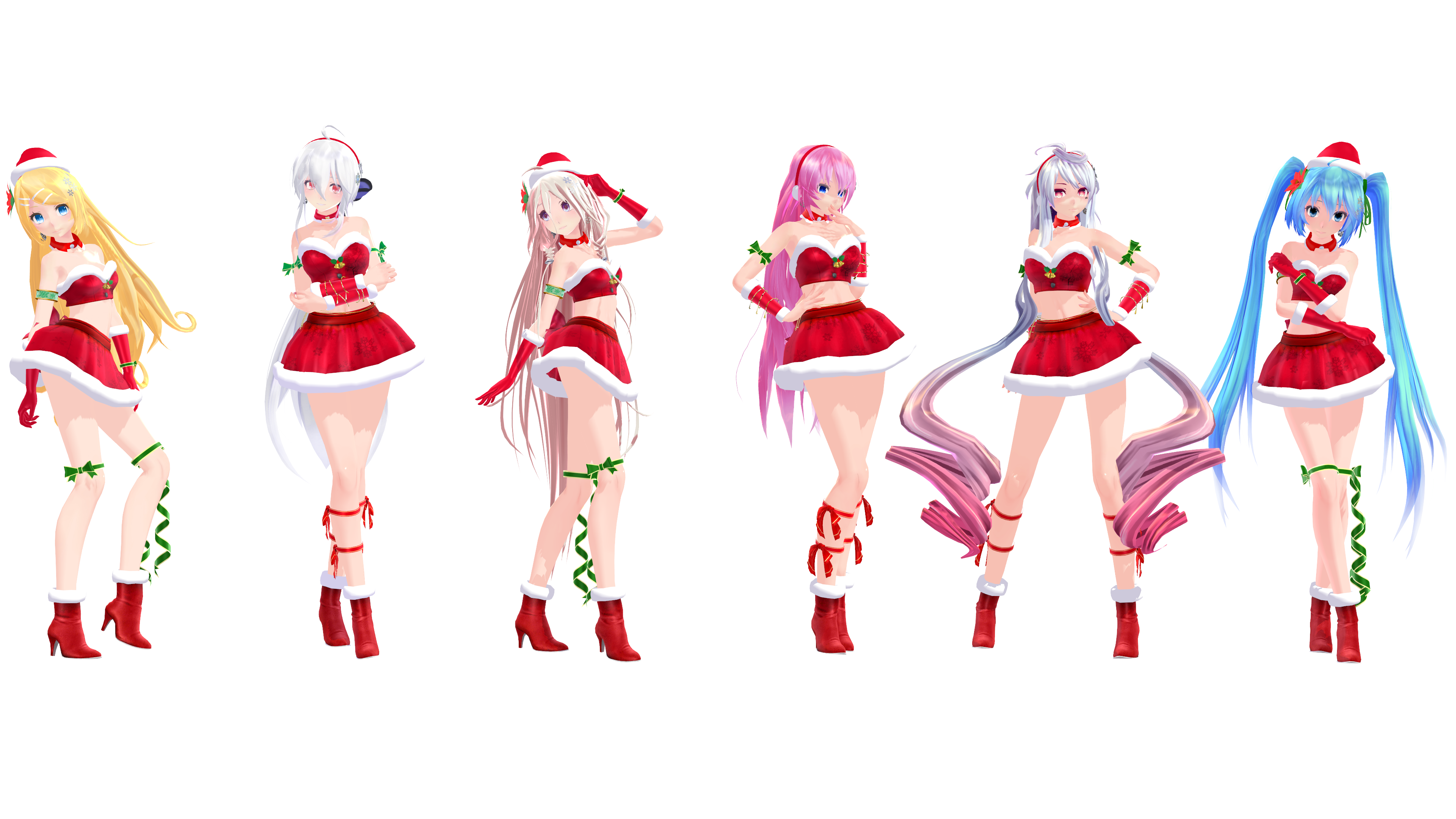 MMD Model Pack: TDA Christmas Models by K-Manoc1 on DeviantArt
