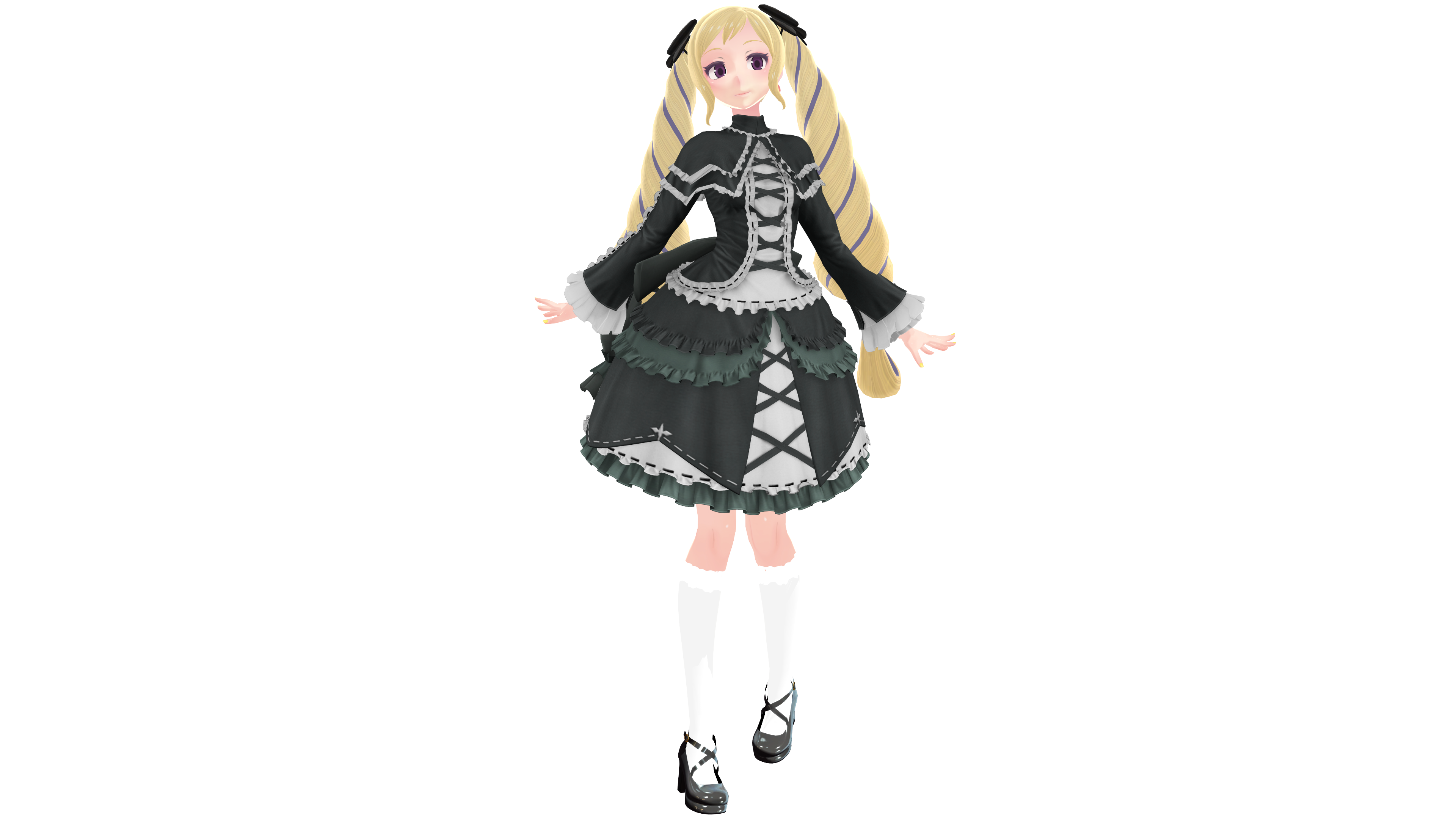 MMD Model Download: TDA Lolita Elise by K-Manoc1 on DeviantArt