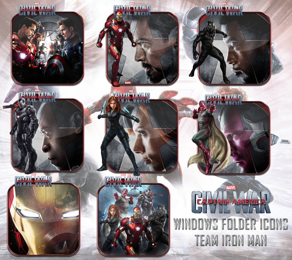 Captain America Civil War Team Iron Man by MissCatieVIPBekah on DeviantArt
